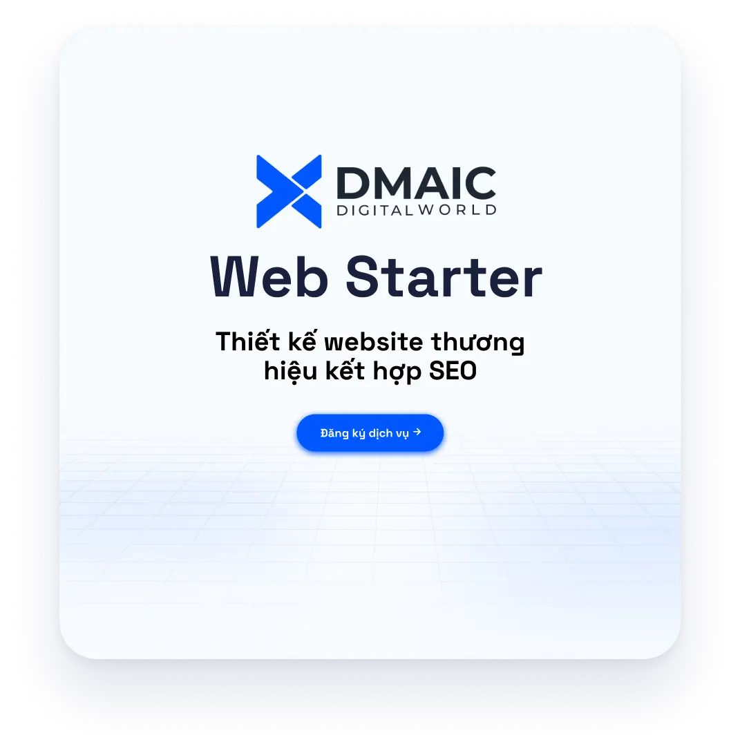 Thiết kế website SEO thương hiệu kết hợp - X-DMAIC Digital World